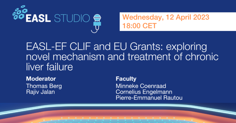 EASL-EF CLIF and EU Grants: exploring novel mechanism and treatment of ...