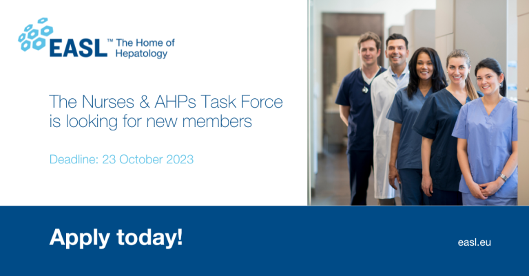 Join the Nurses & AHPs Task Force - EASL-The Home of Hepatology.
