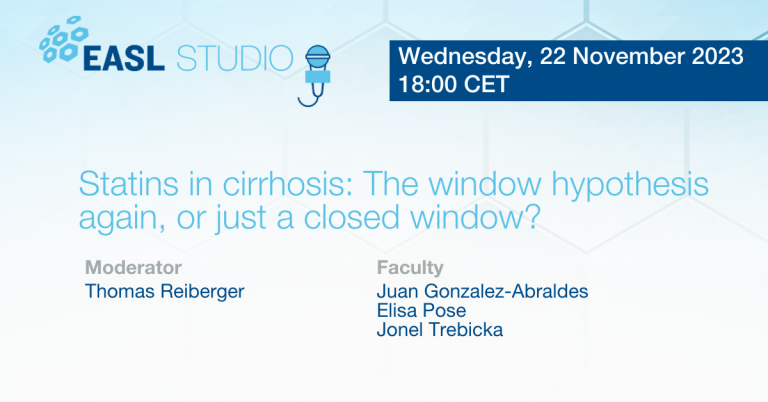 Statins in cirrhosis: The window hypothesis again, or just a closed window? - EASL-The Home of ...