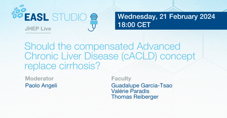 JHEP Live: Should the compensated advanced chronic liver disease (cACLD ...