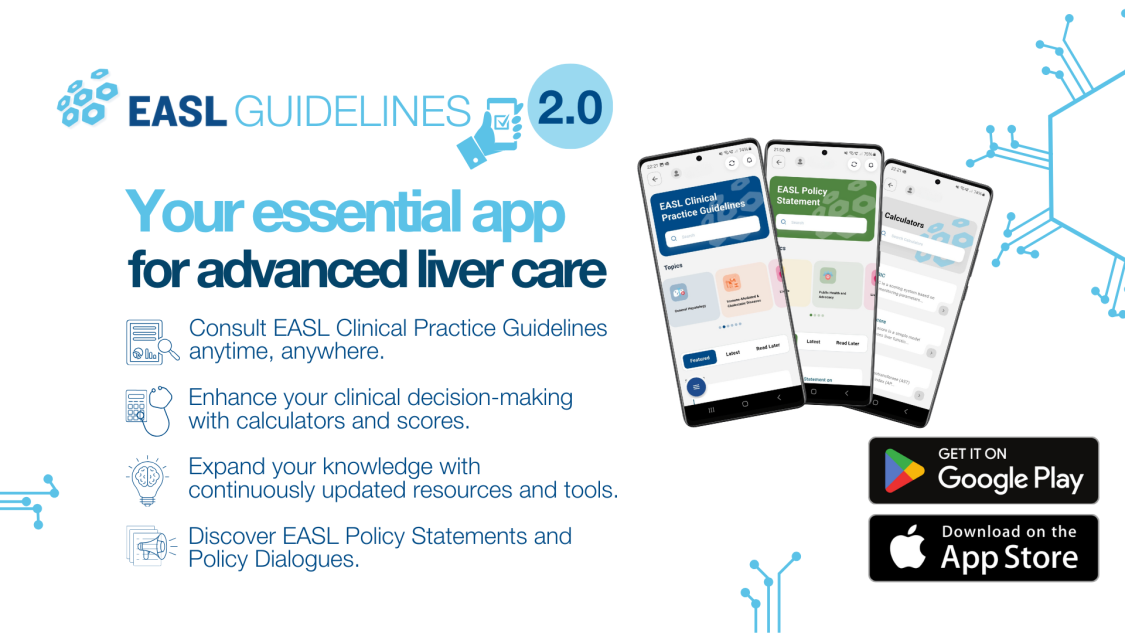 EASL Guidelines App 2.0 now available – expanded content, more tools, and new policy resources ...