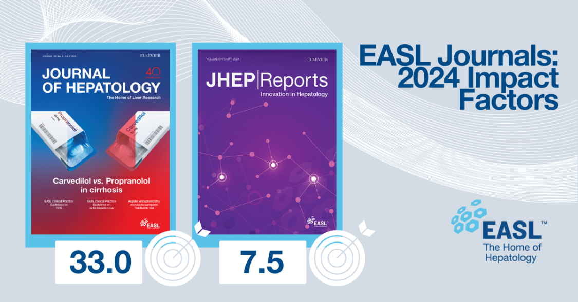 EASL celebrates new Impact Factors 2024 for Journal of Hepatology and ...