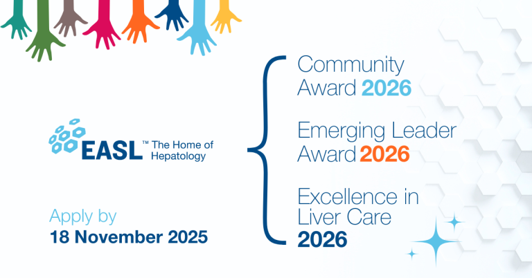 Call for nominations and applications for EASL Awards 2026 - EASL-The Home of Hepatology.
